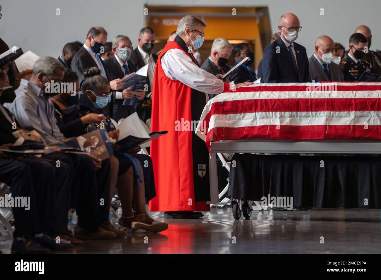 A memorial service for Lawrence Brooks, who had been the oldest living ...