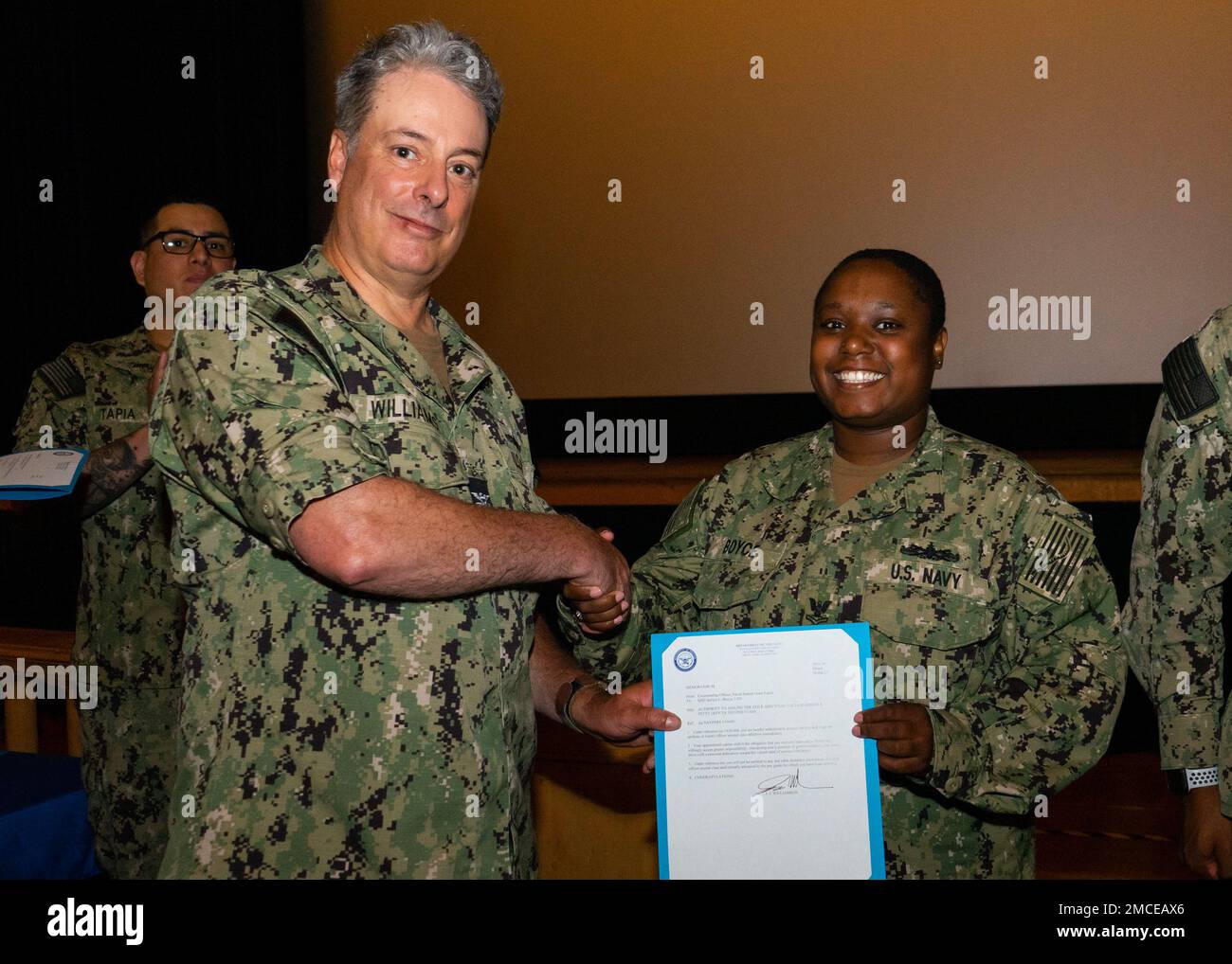 GREAT LAKES, Il. (June 30, 2022) Quartermaster 2nd Class Soraya Boyce ...