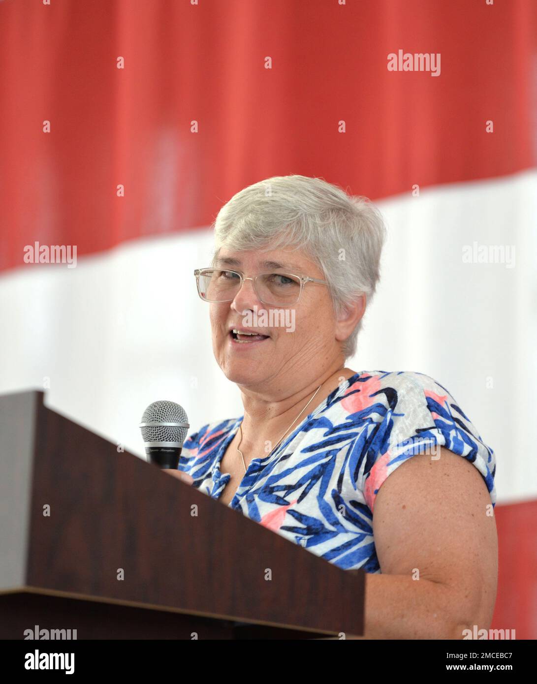 JACKSONVILLE, Fla. (June 30, 2022) – Susan Bessing, a retired Navy ...