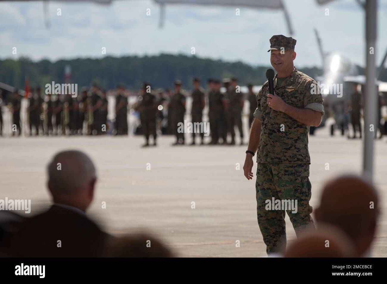 U.S. Marine Corps Maj. Gen. Scott F. Benedict, commanding general of ...