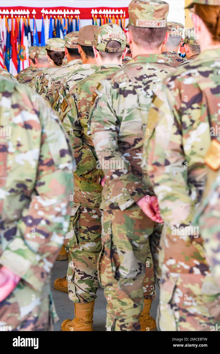 Col. Brett Black relinquishes command of the 5th Mission Support Group ...