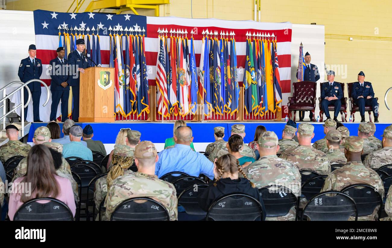 Col. Brett Black relinquishes command of the 5th Mission Support Group ...