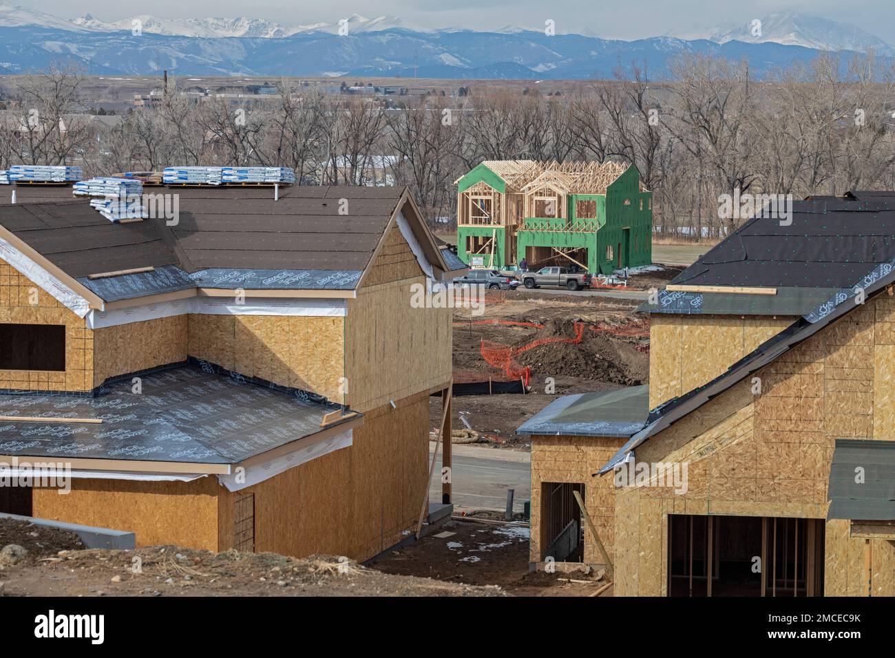 Louisville, Colorado - Rebuilding is underway a year after wildfire ...