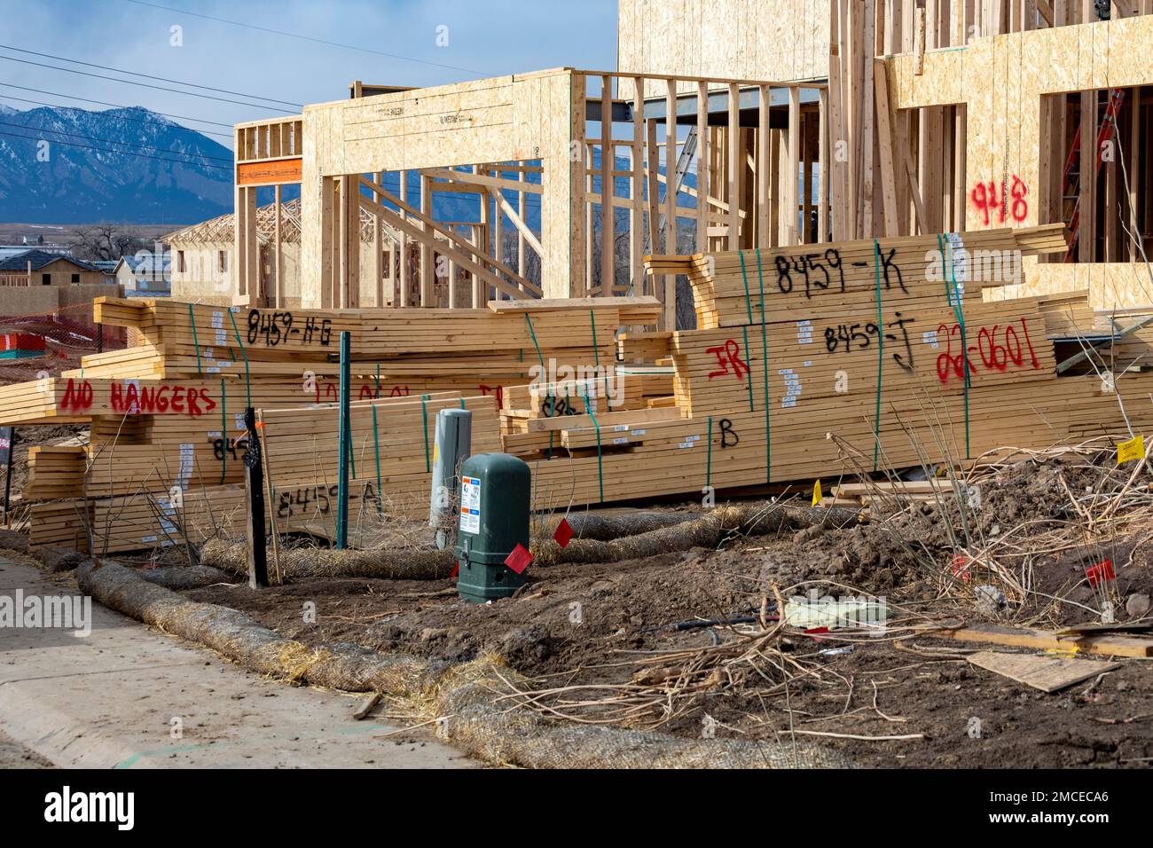 Louisville, Colorado - Rebuilding is underway a year after wildfire ...