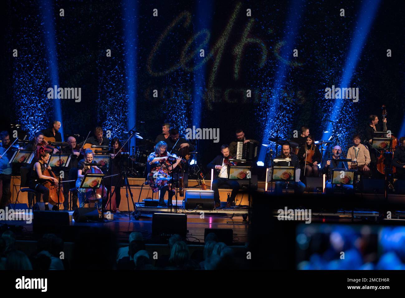 Glasgow Scotland. 19 January 2023.The Big Band consisting of Duncan ...