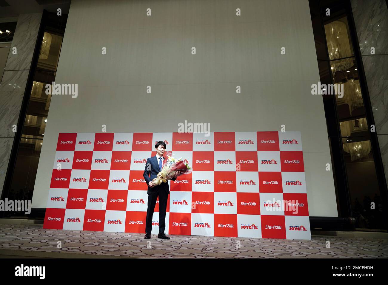 Two-time Olympic gold medalist Japanese artistic gymnast Kohei Uchimura ...