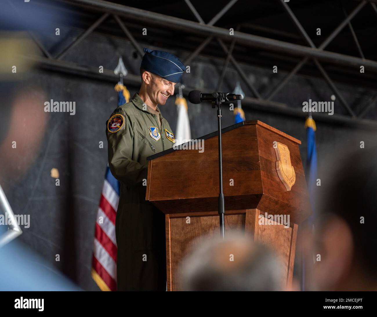 United States Air Force Col. Michael P. Richard, 35th Fighter Wing (FW ...