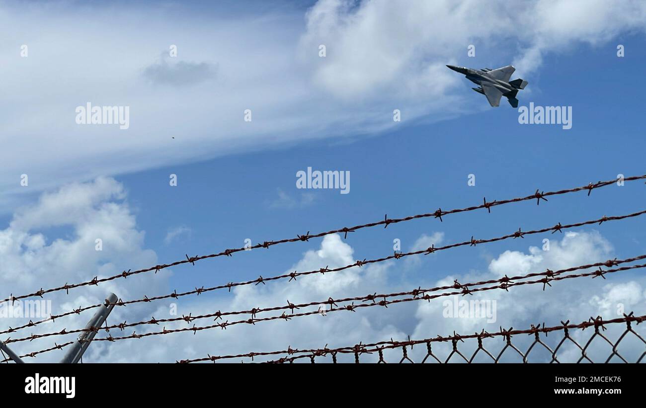An F-15 from the Florida Air National Guard's 125th Fighter Wing ...
