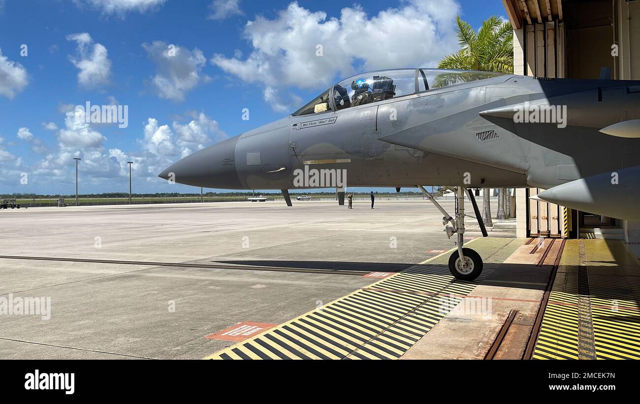 An F-15 from the Florida Air National Guard's 125th Fighter Wing ...