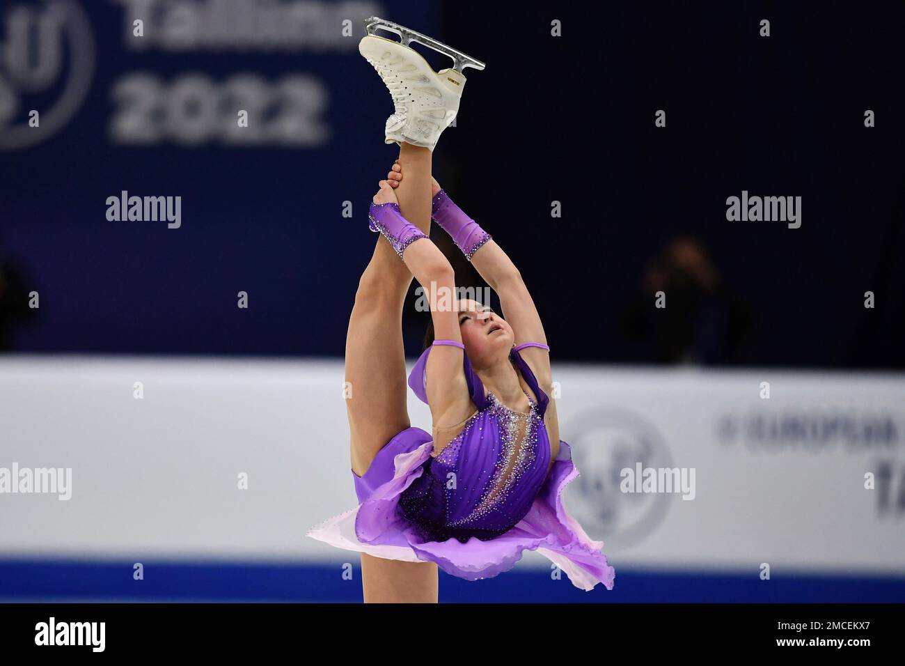 Russia's Kamila Valieva performs in the women short program during the ...