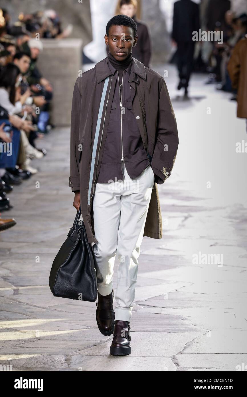 Paris, Frankreich. 21st Jan, 2023. HERMES Fall/Winter 2023-24 Runway ...