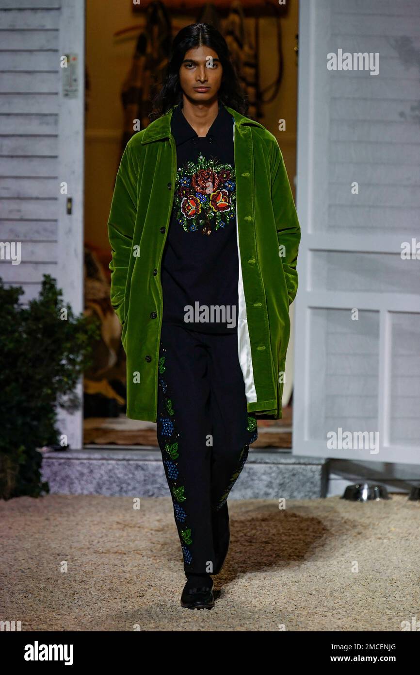 Paris, Frankreich. 21st Jan, 2023. BODE Fall/Winter 2023-24 Runway ...