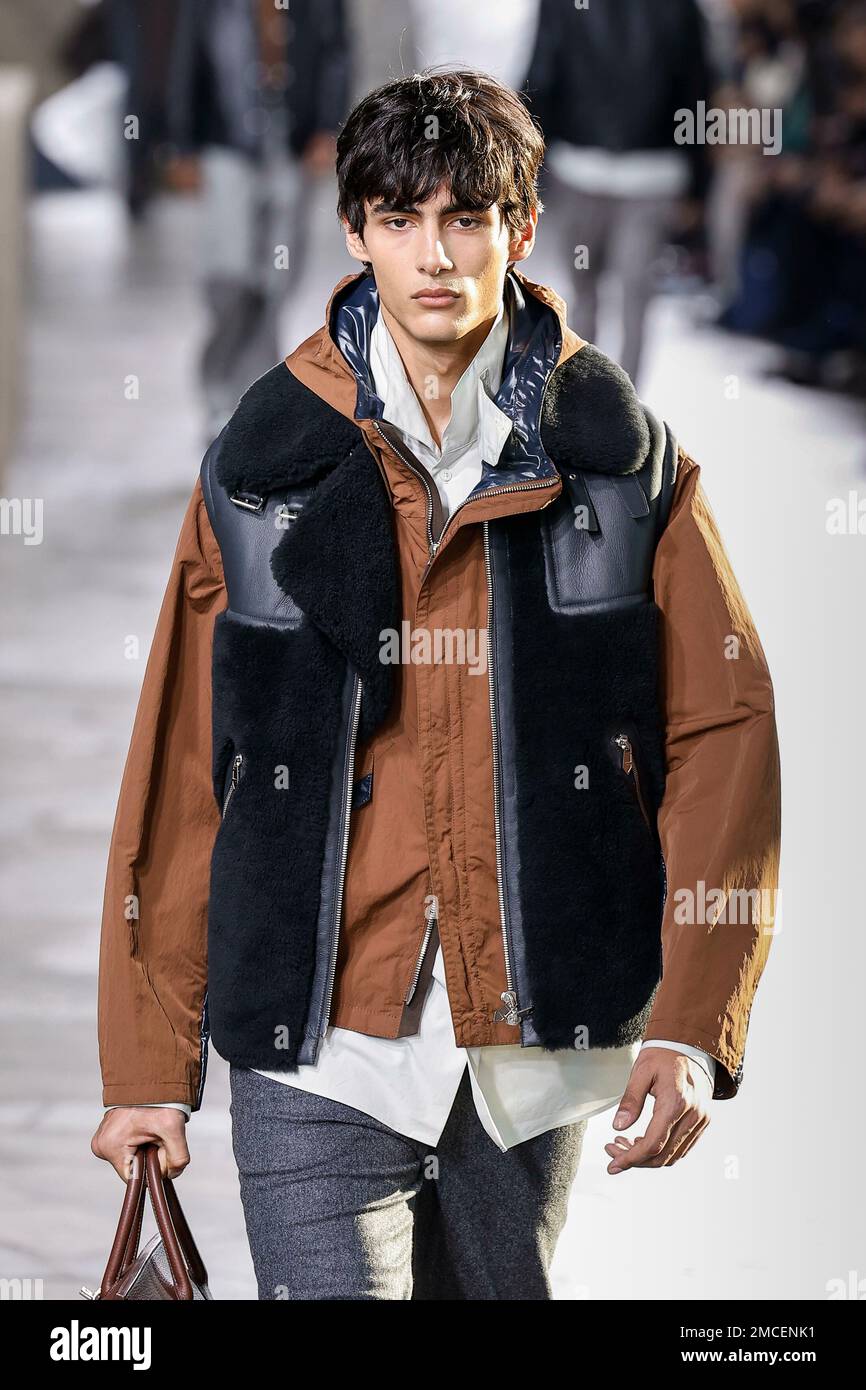 Paris, Frankreich. 21st Jan, 2023. HERMES Fall/Winter 2023-24 Runway ...