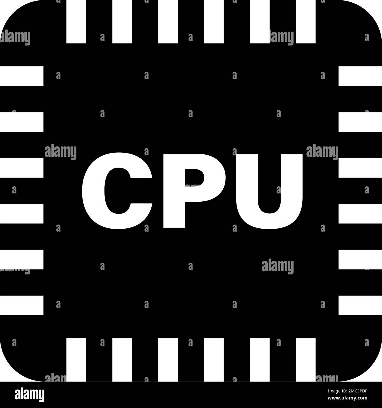 CPU silhouette icon. Processor icon. Editable vector Stock Vector Image ... CPU silhouette icon. Processor icon. Editable vector Stock Vector Image ...