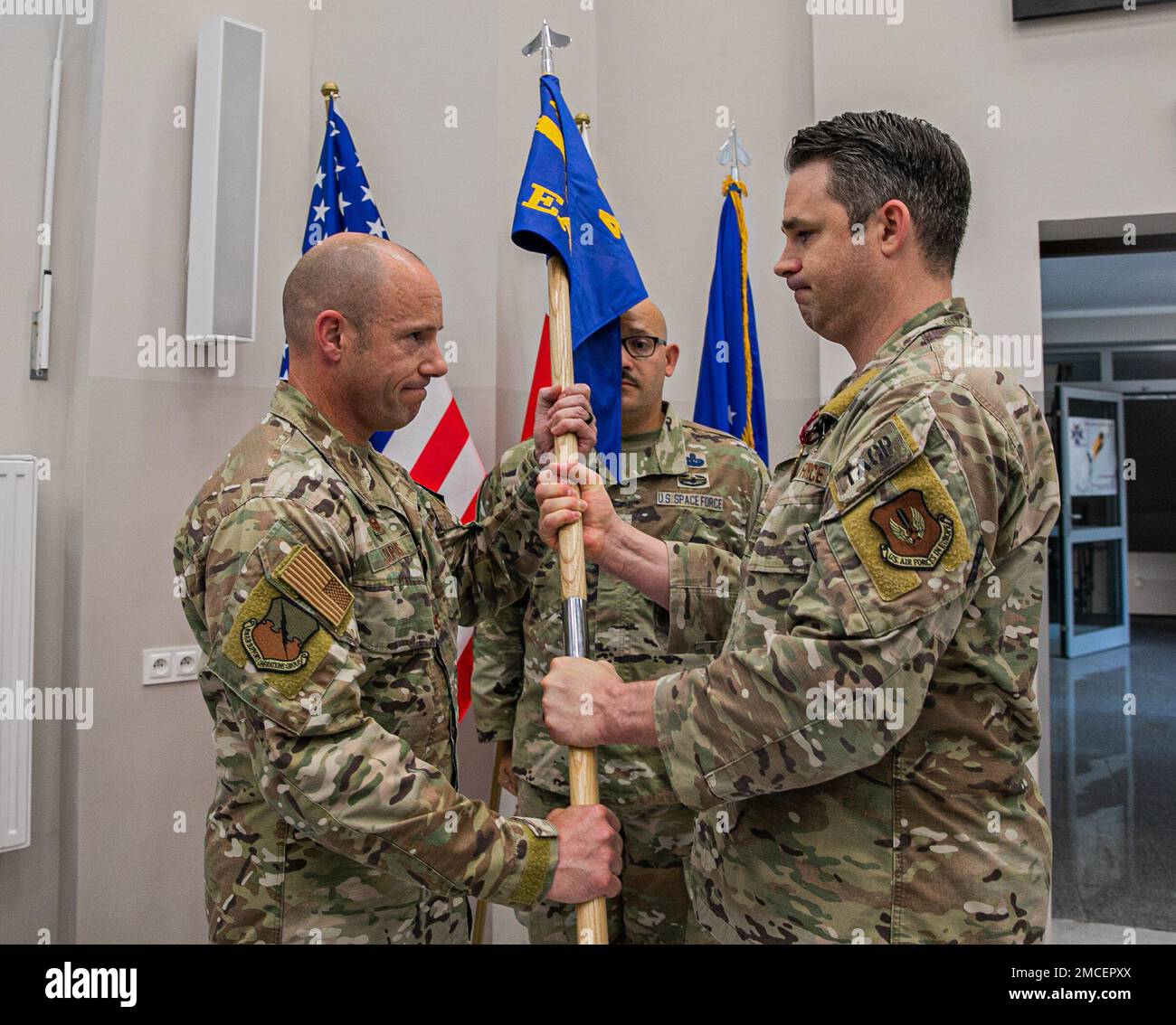 U.S. Air Force Lt. Col. Christopher J. Howell, outgoing 4th ...