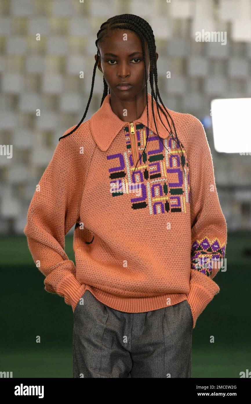 Paris, Frankreich. 21st Jan, 2023. KOLOR Fall/Winter 2023-24 Runway ...
