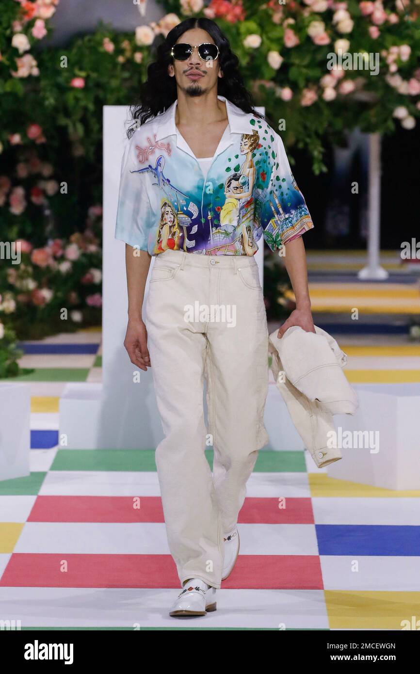 Paris, Frankreich. 21st Jan, 2023. CASABLANCA Fall/Winter 2023-24 ...