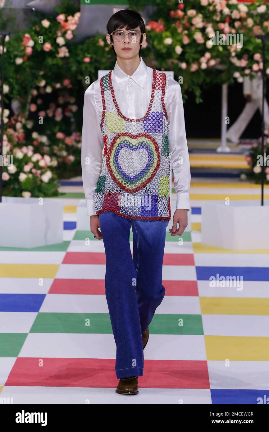 Paris, Frankreich. 21st Jan, 2023. CASABLANCA Fall/Winter 2023-24 ...