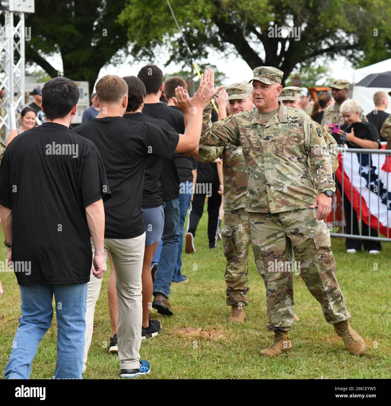 Command Sgt. Maj. James D. Wilson, Army aviation branch command ...