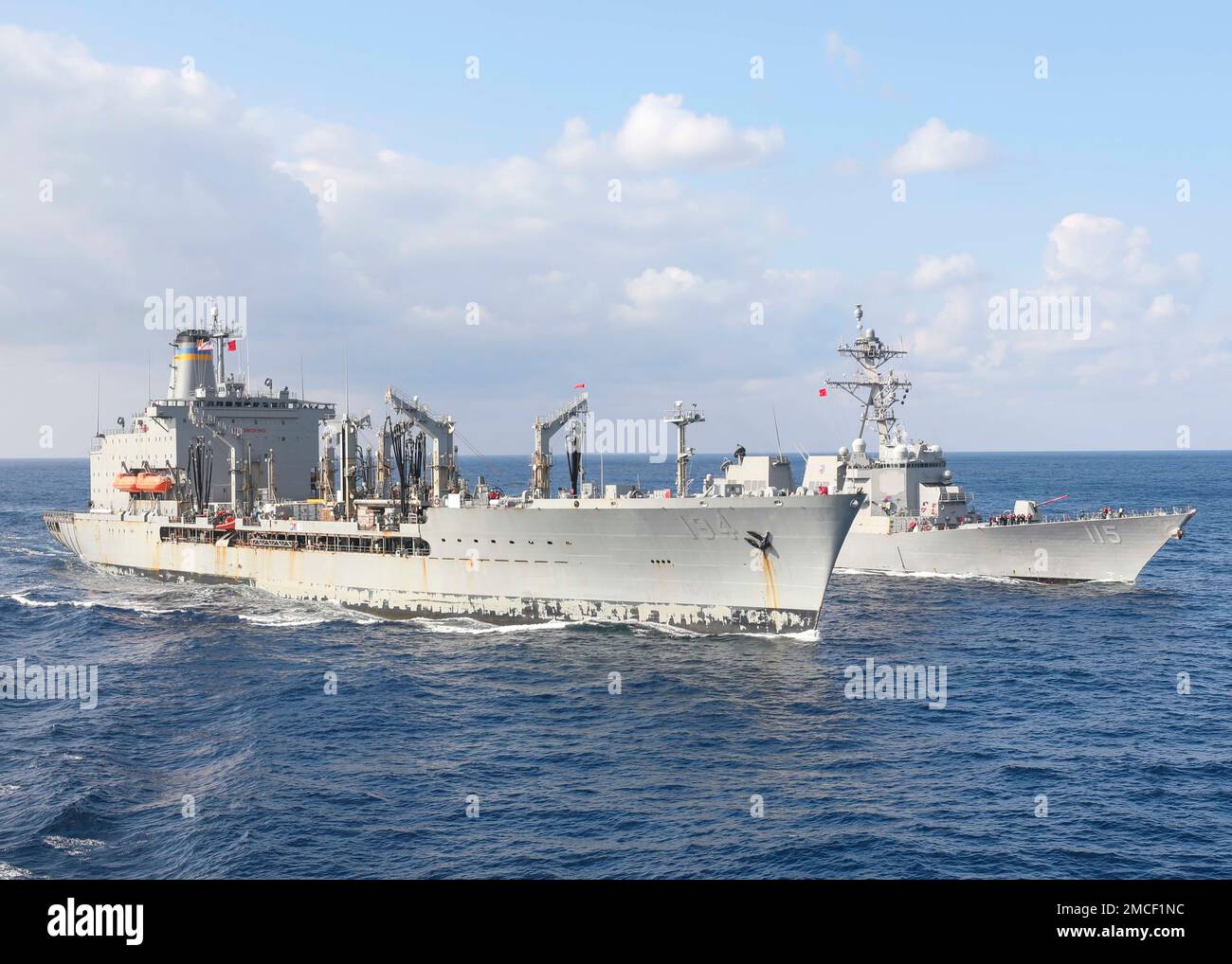 230119-N-BN445-1303 PHILIPPINE SEA (Jan. 19, 2023) The Henry J. Kasier ...
