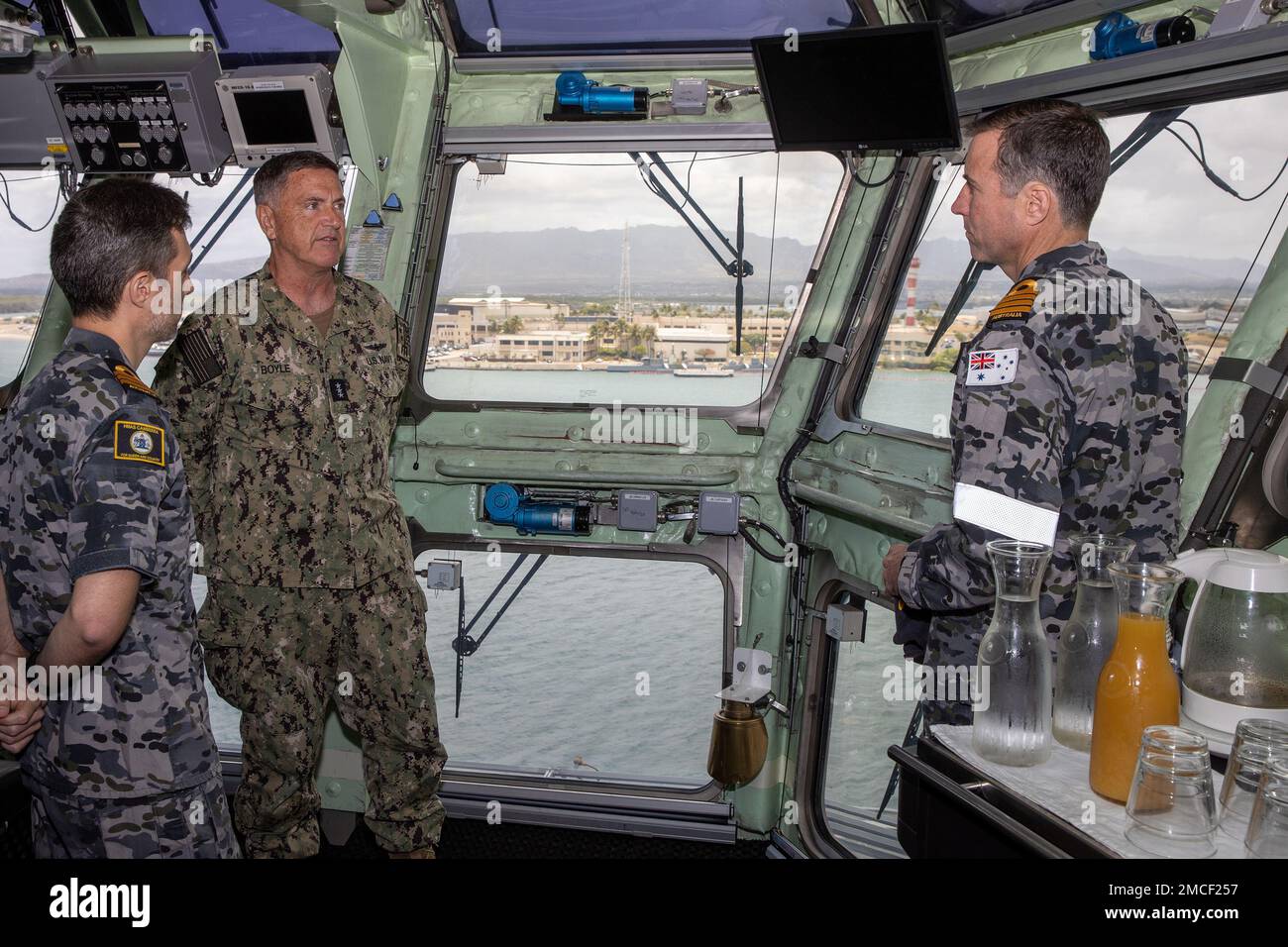 PEARL HARBOR (June 29, 2022) Commanding Officer of Royal Australian ...