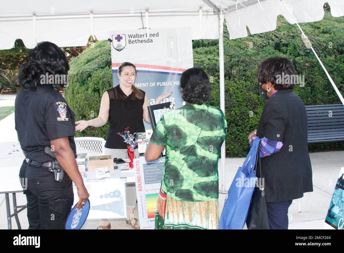 Staff members from the Department of Public Health, Audiology, were on ...