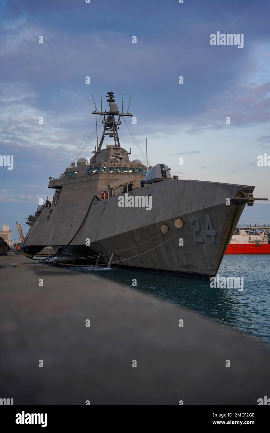 SINGAPORE (January 17, 2023) Independence-class littoral combat ship ...