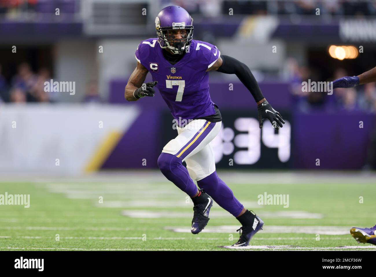 Minnesota Vikings cornerback Patrick Peterson (7) during the second ...