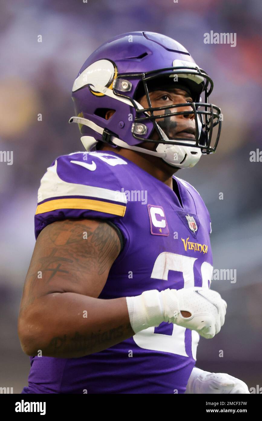 Minnesota Vikings fullback C.J. Ham (30) during an NFL football game ...