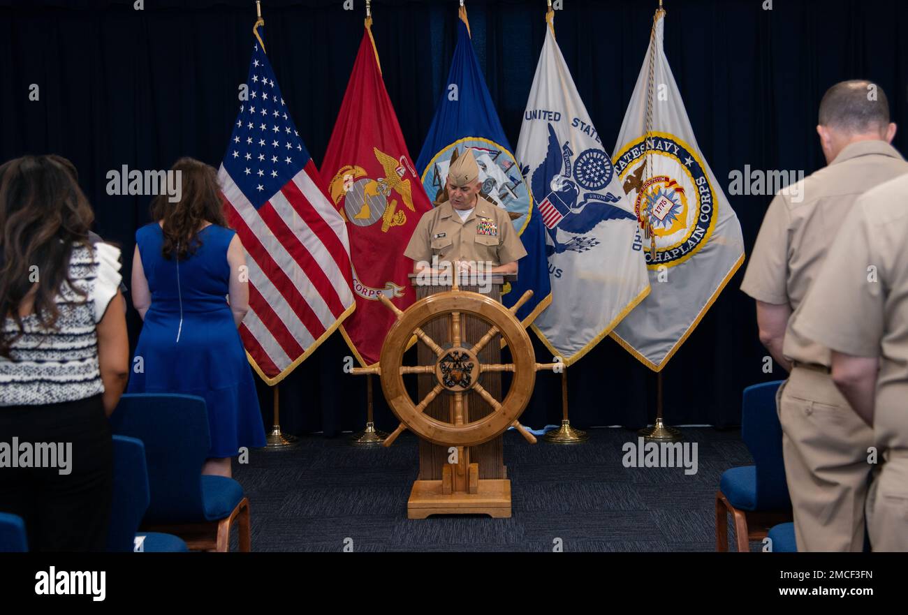 NEWPORT, R.I. (June 30, 2022) Chief of Chaplains of the Navy Rear Adm ...