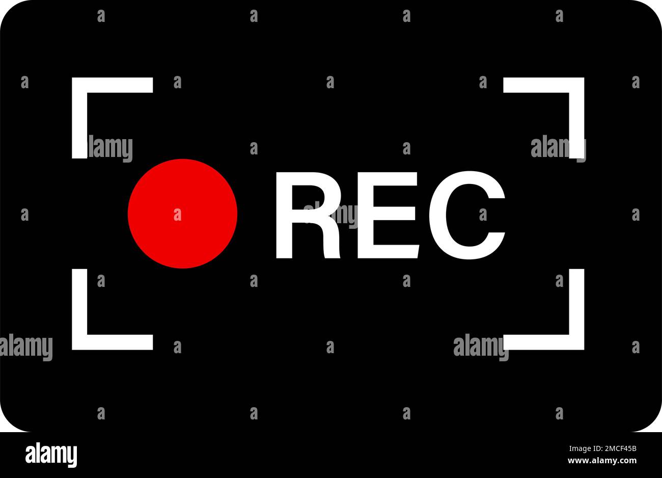 Video recording sign hi-res stock photography and images - Alamy