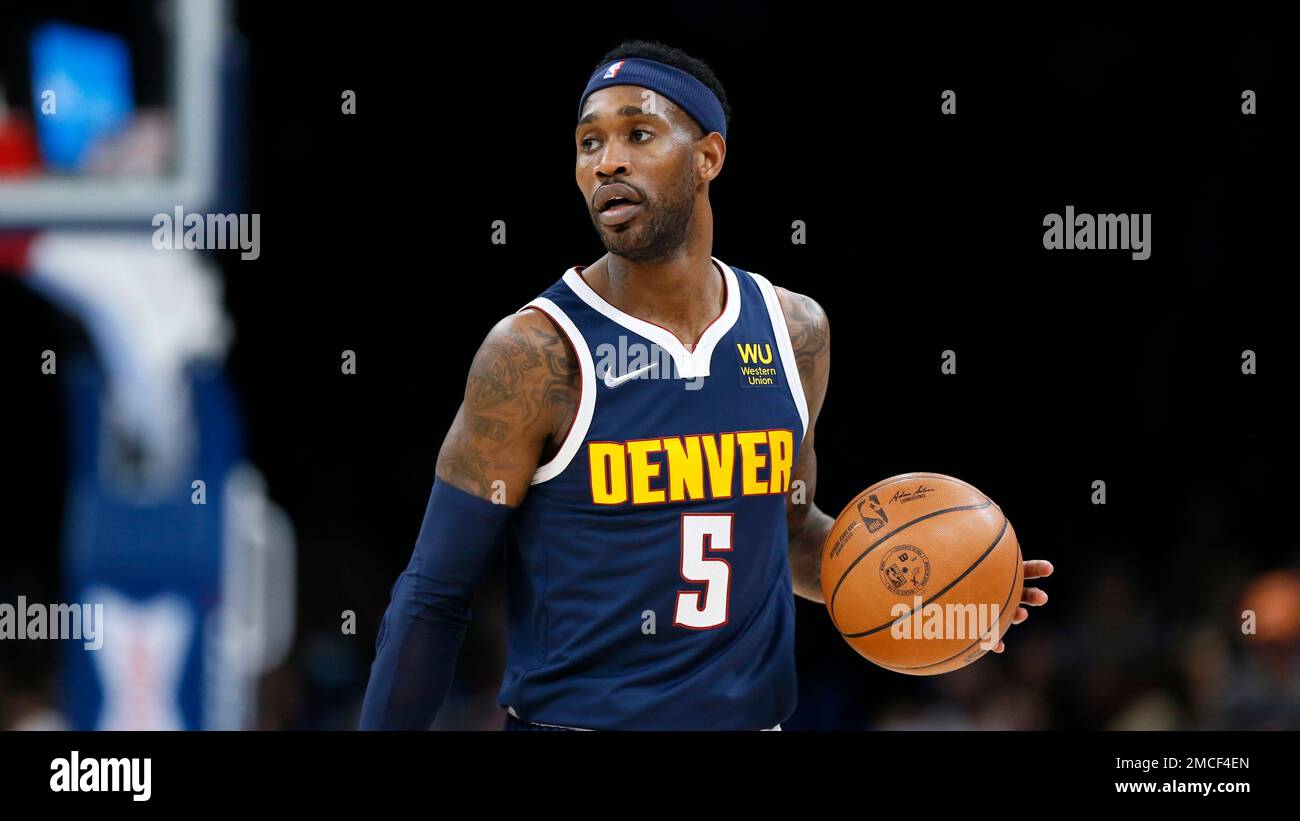 Denver Nuggets guard Will Barton (5) in the first half of an NBA ...