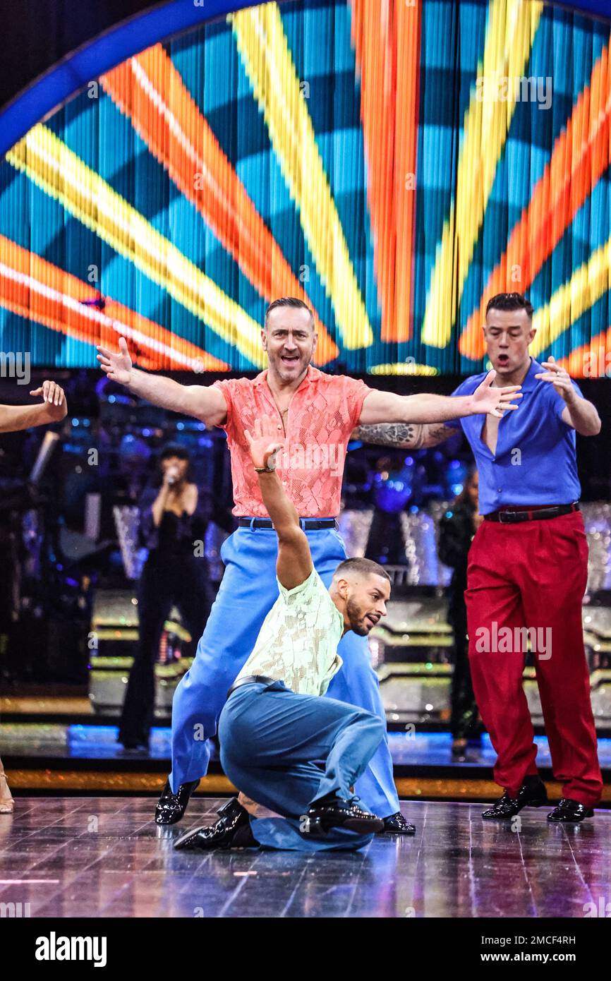 Will Mellor seen taking part in the "Strictly Come Dancing: The Live ...