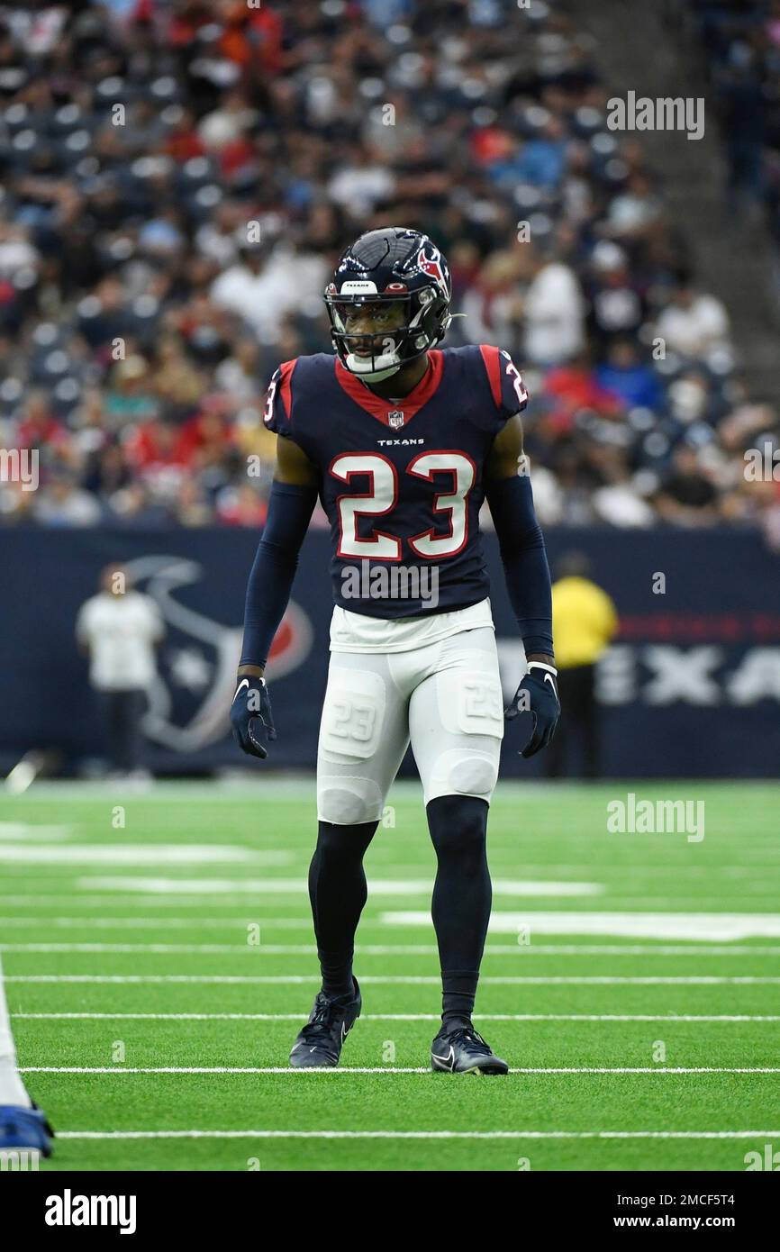 Houston Texans free safety Eric Murray (23) lines up against the ...