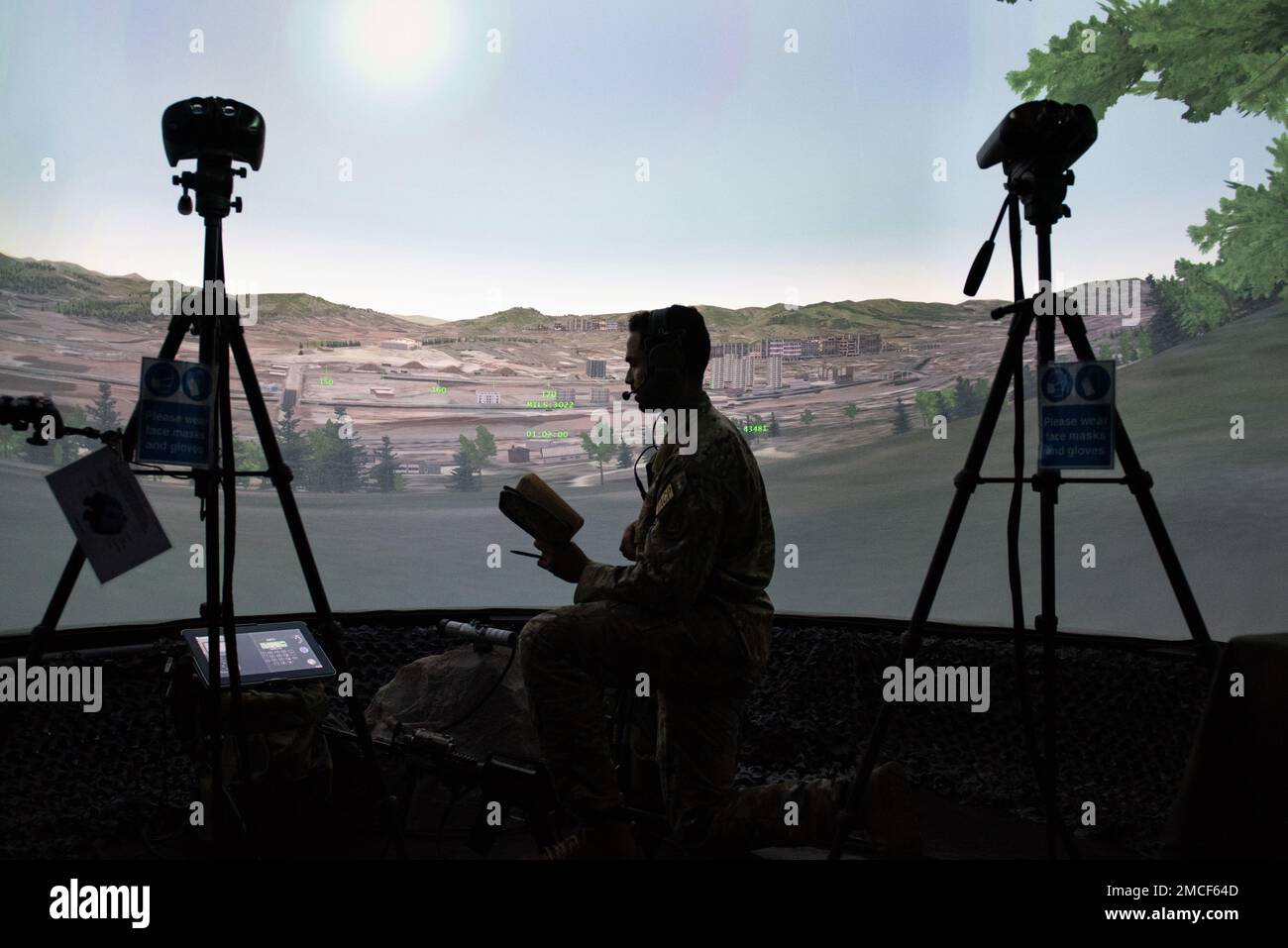 Staff Sgt. Joshua Nunez, 607th Air Support Operations Group tactical ...