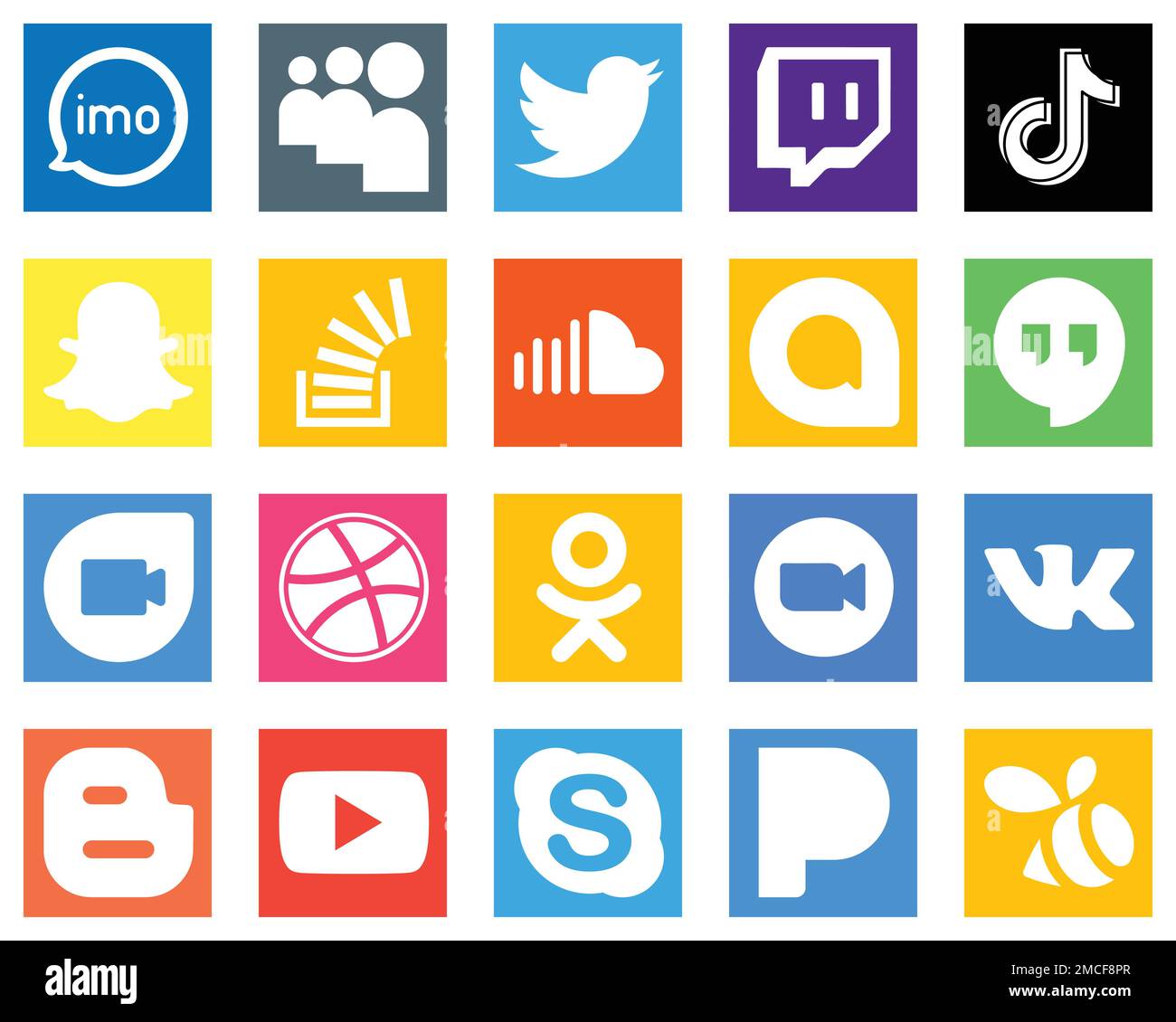 Elegant Social Media Icons