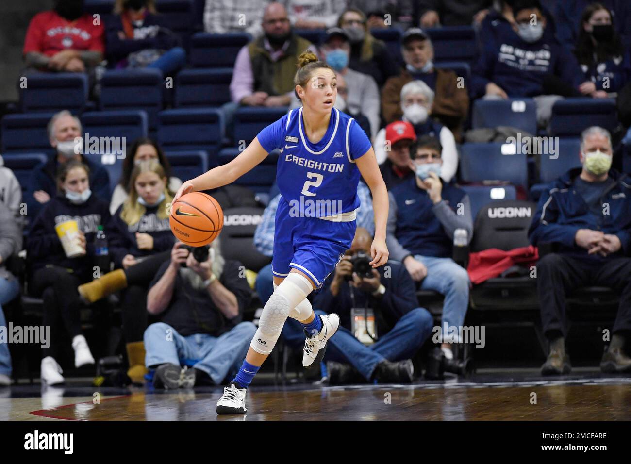 Creighton's Tatum Rembao (2) in the first half of an NCAA college ...