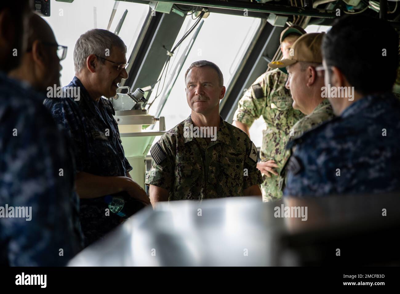220630-A-YK067-1275 MANAMA, Bahrain (June 30, 2022) Rear Adm. Sean ...