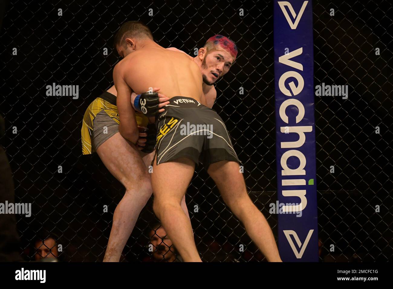 Rio De Janeiro, Brazil. 21st Jan, 2023. Thiago Moises faces Melquizael ...