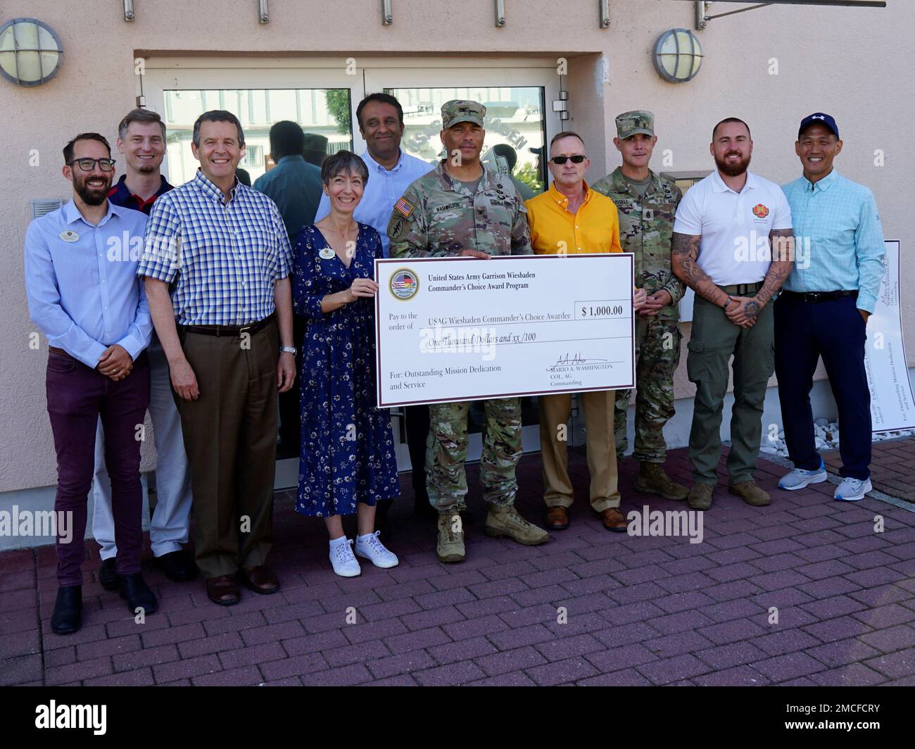 On June 30, 2022 Garrison Commander Colonel Mario A. Washington ...