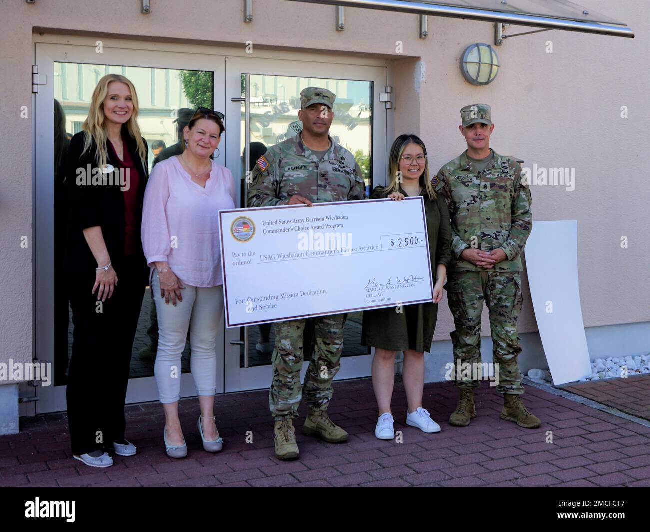 On June 30, 2022 Garrison Commander Colonel Mario A. Washington ...