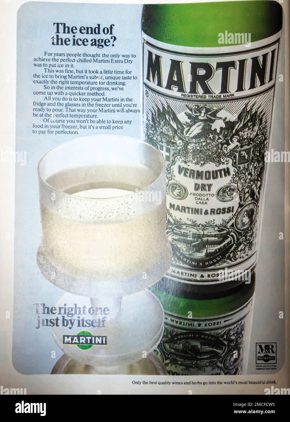 Alcohol adverts 70s hi-res stock photography and images - Alamy