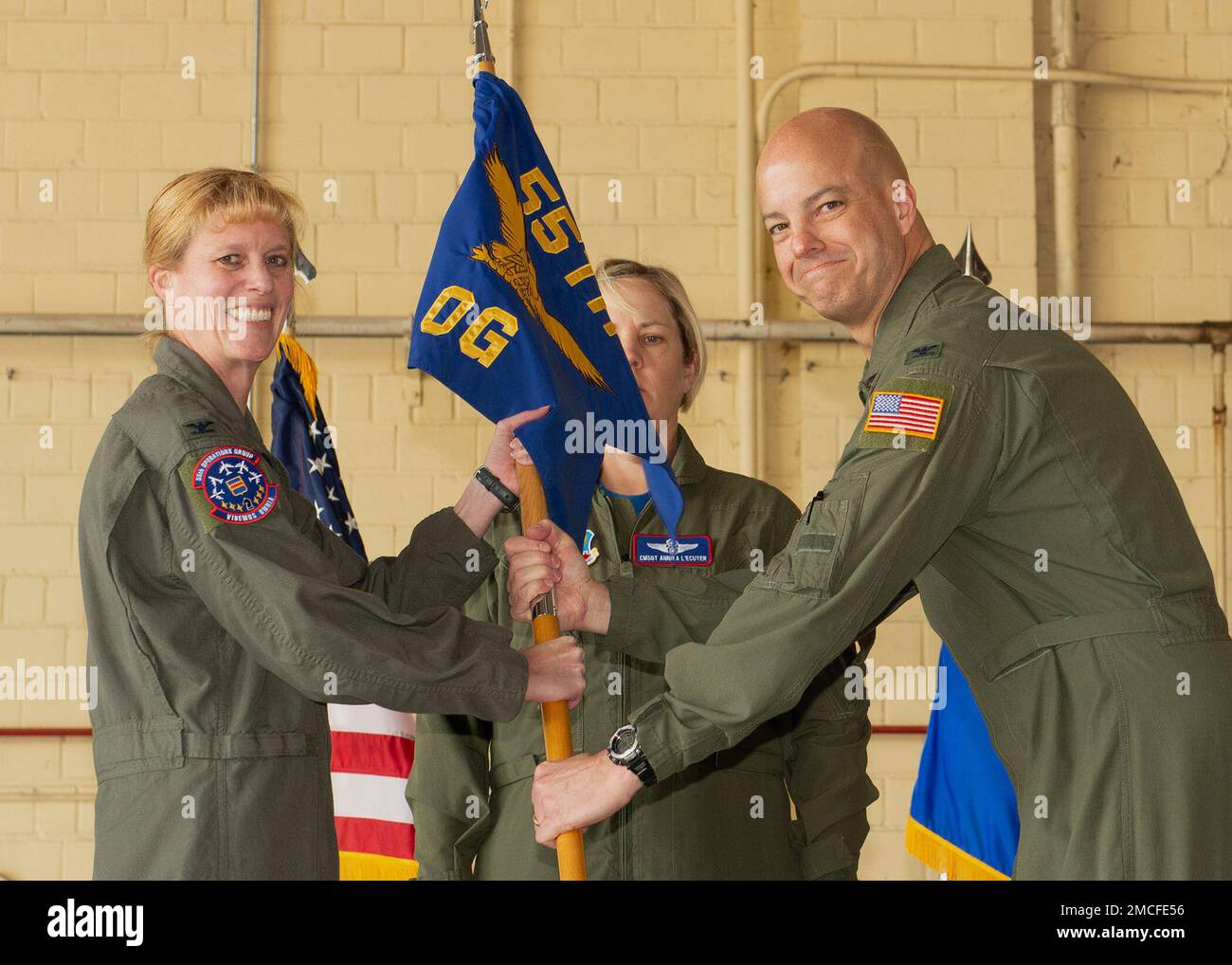 55th og change of command hi-res stock photography and images - Alamy