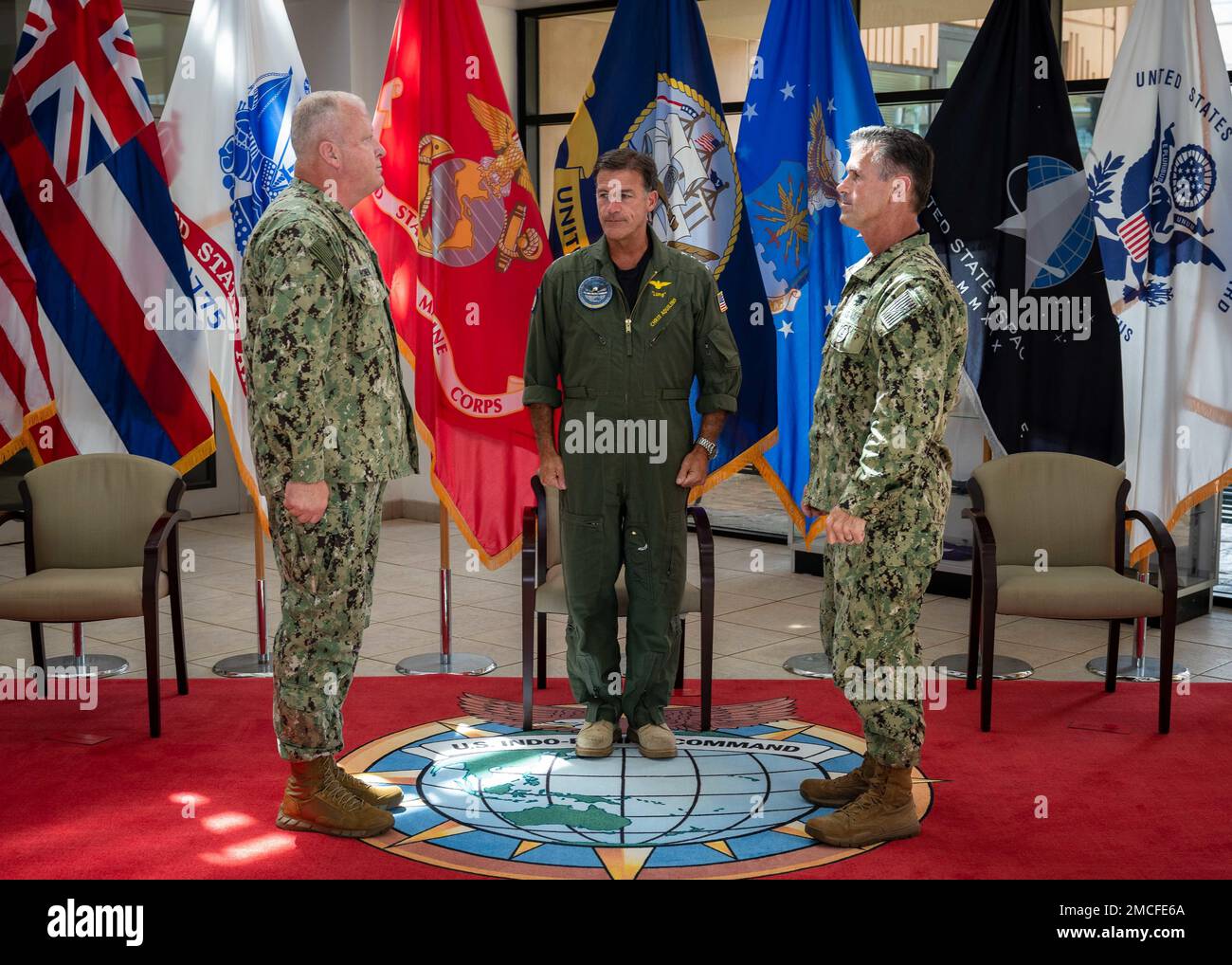 220630-N-XC372-2153 CAMP H. M. SMITH, Hawaii (June 30, 2022) Adm. John ...
