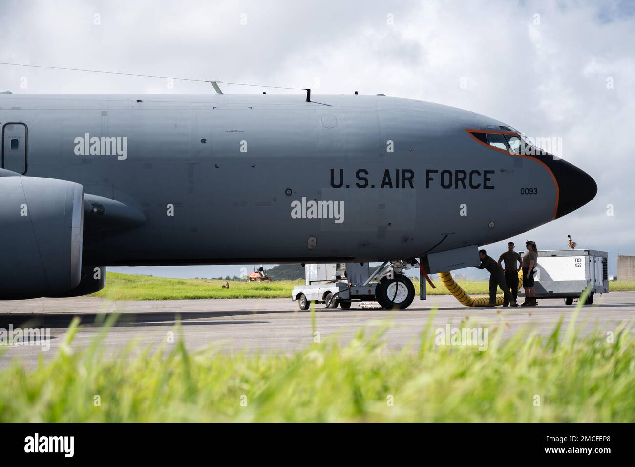 Airmen assigned to the 909th Aircraft Maintenance Unit and 909th Air ...