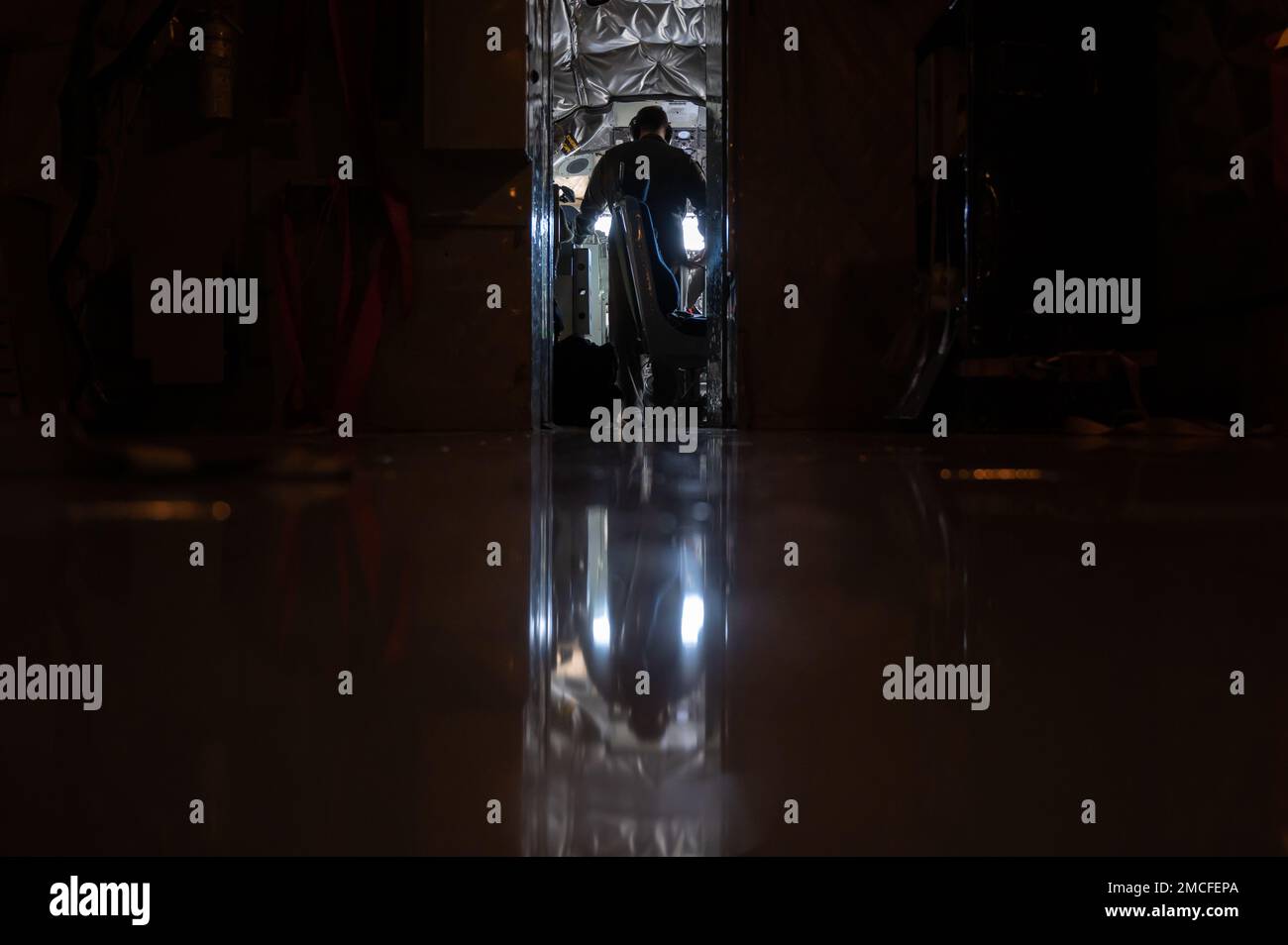 Airman 1st Class Deull Arnold, 909th Air Refueling Squadron boom ...