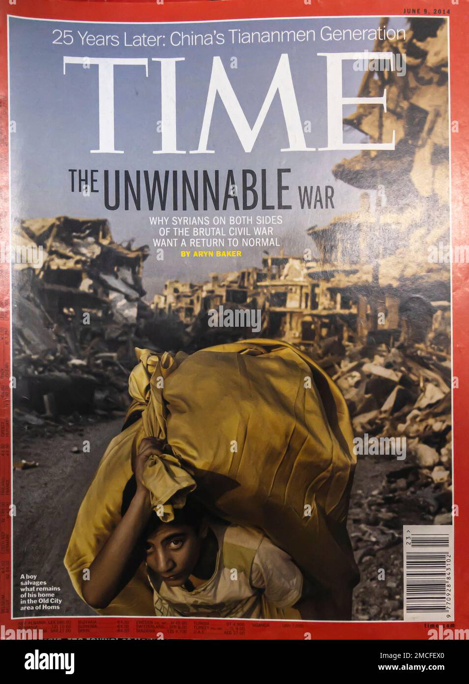Time magazine cover 2014 hi-res stock photography and images - Alamy
