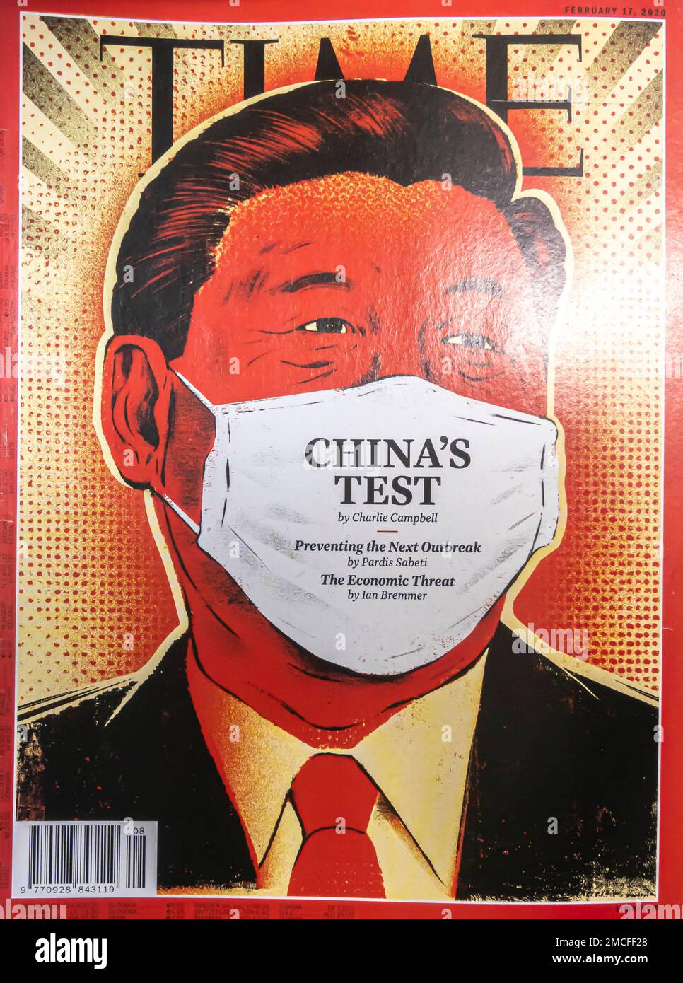 TIME magazine Feb 17 2020 issue cover Stock Photo - Alamy