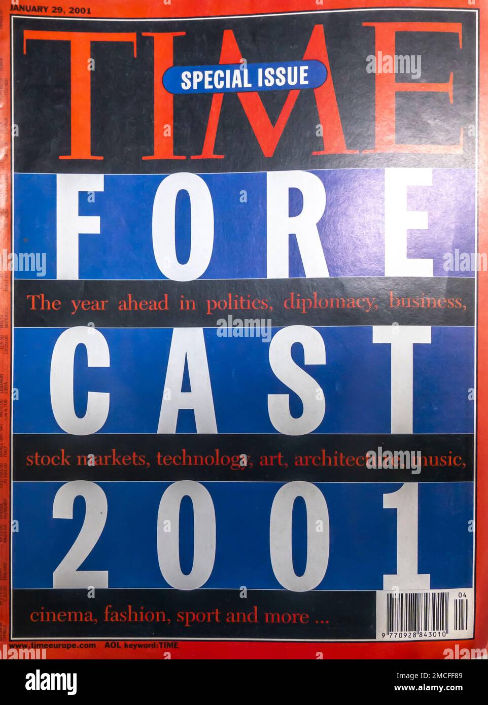 Time magazine 2001 hi-res stock photography and images - Alamy