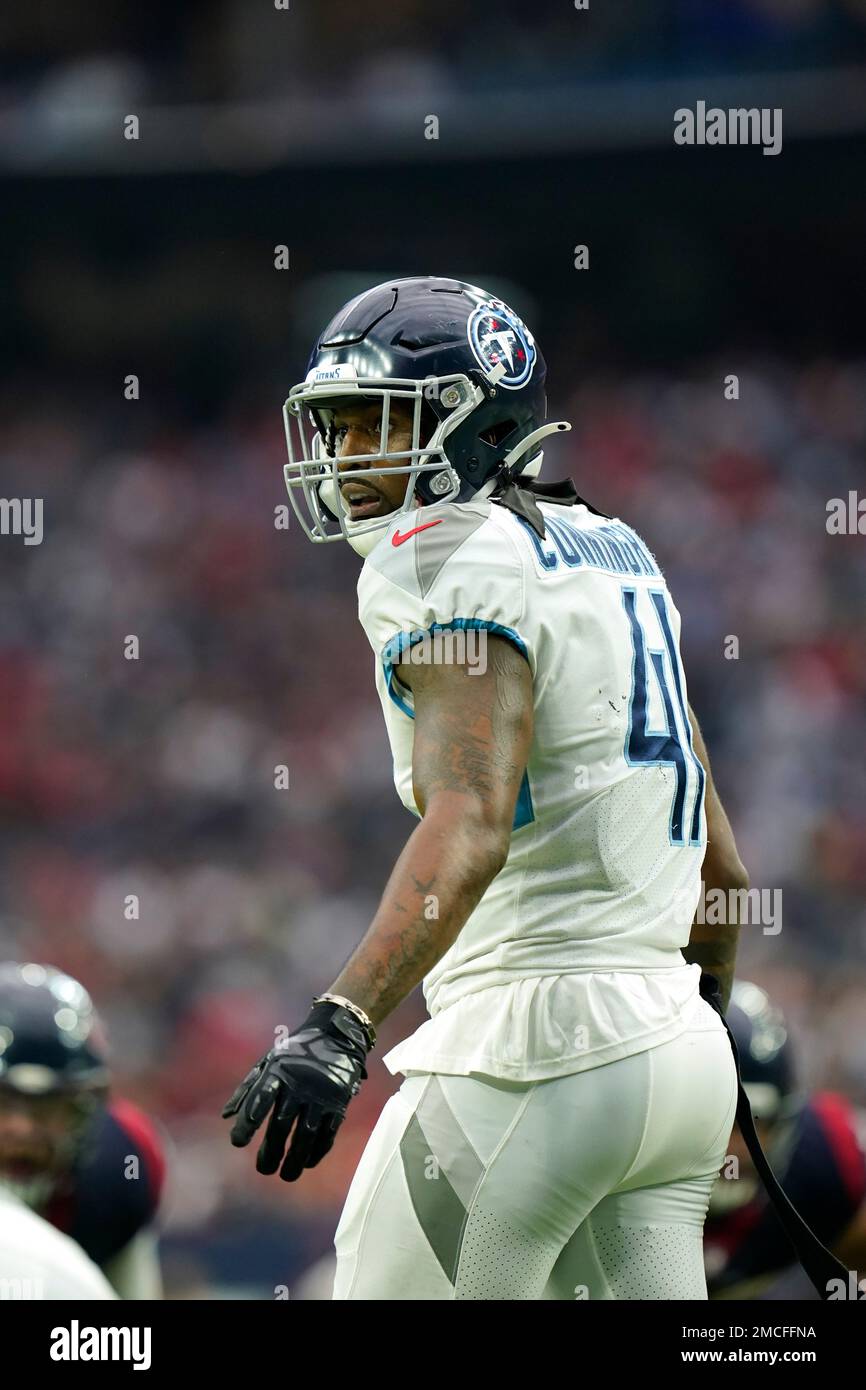 Tennessee Titans linebacker Zach Cunningham (41) during an NFL football ...